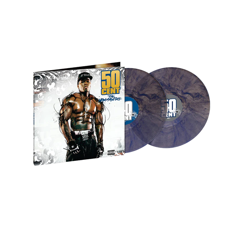 50 Cent - The Massacre - 20th Anniversary Blue Marble 2LP – Rollin' Dise