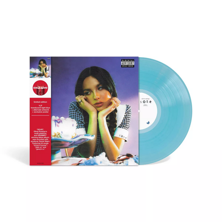 Olivia Rodrigo - SOUR (Transparent Blue Vinyl) – Rollin' Dise