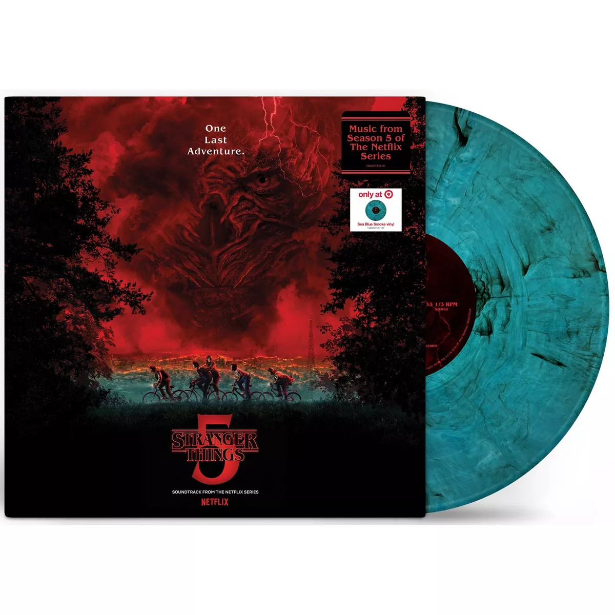 Stranger Things - Season 5 Soundtrack (Limited Sea Blue Smoke Vinyl ...